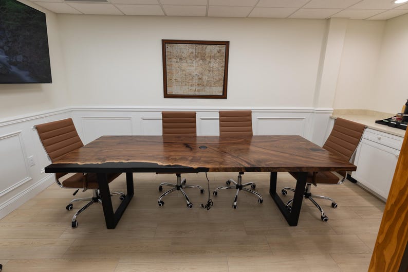 Walnut Conference Table - Etsy
