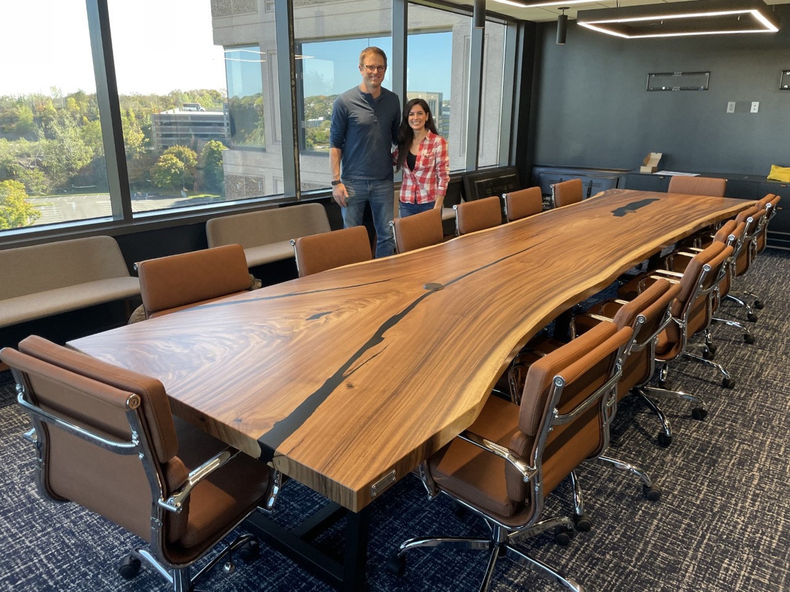 Live Edge Conference Table - Etsy