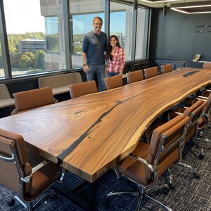 Live Edge Conference Table - Etsy