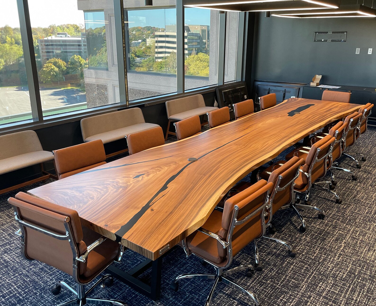 Live Edge Conference Table - Etsy