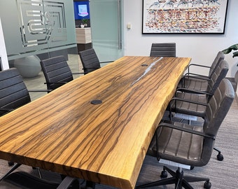 Live Edge Conference Table - Etsy