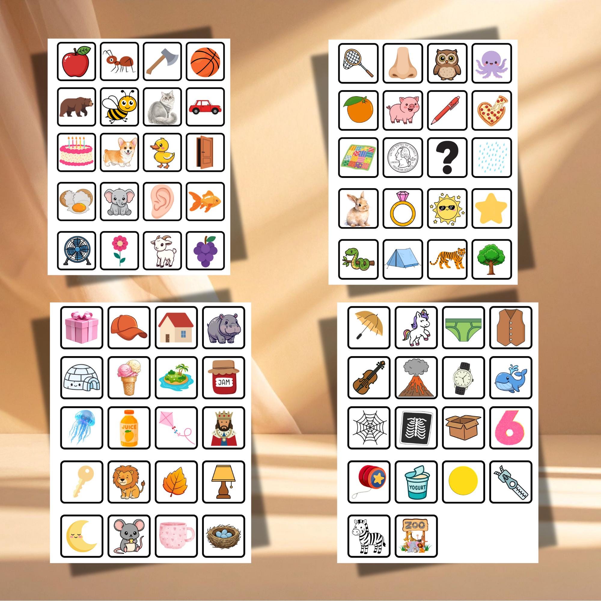 Montessori Phonics Activity Cards, Letter Sound Games (printable PDF ...