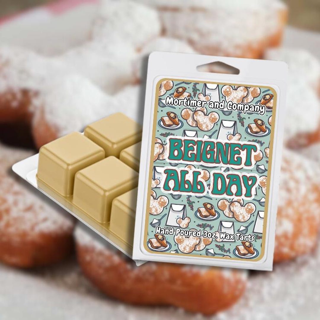 Beignet All Day | Theme Park New Orleans Beignet Inspired Scented Soy ...