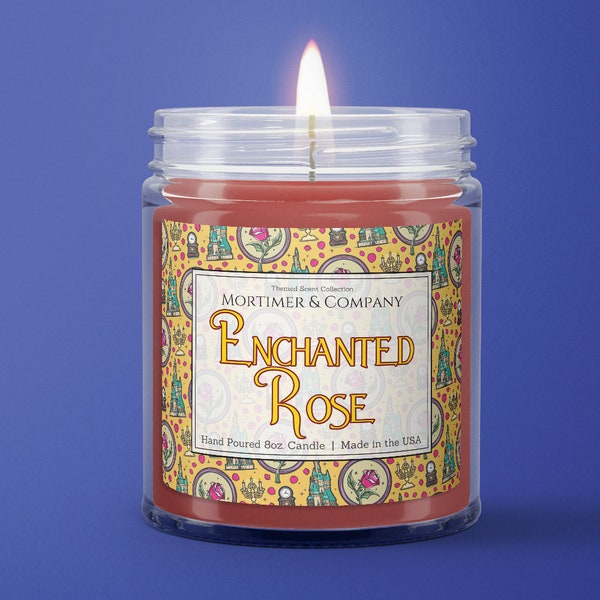 Beauty and Beast Candle - Etsy