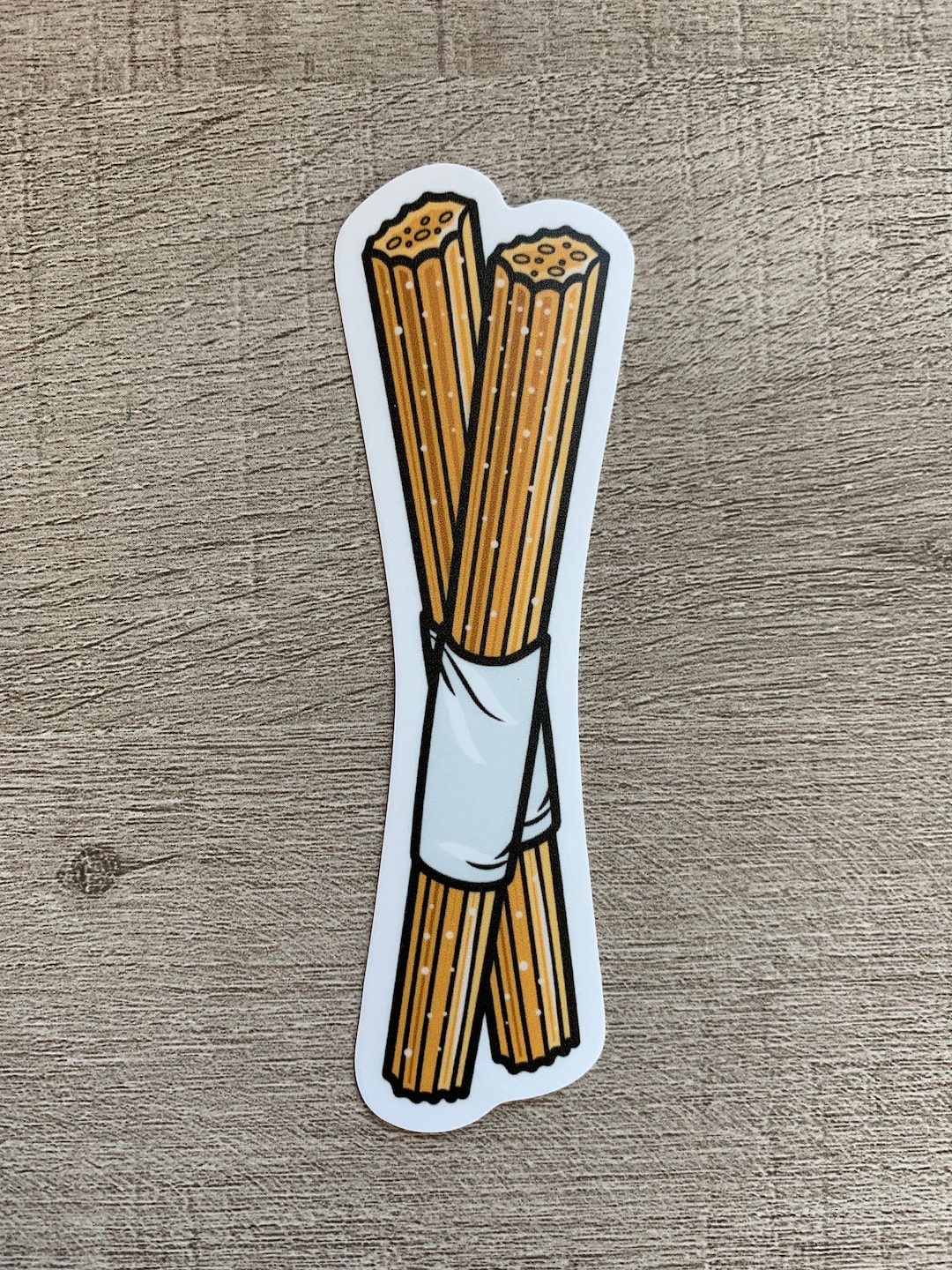 DISNEY CHURRO Vinyl Laptop Sticker Disney Park Snacks Inspired Disney ...