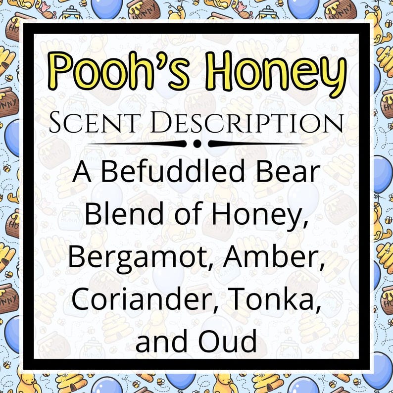 Poohs Honey | Winnie the Pooh Inspired Scented Soy Disney Wax Melts - Etsy