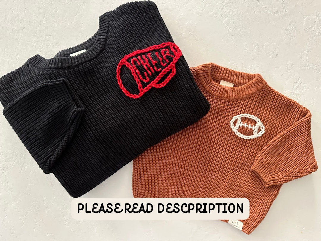 Sports Custom Embroidered Sweater, Embroidered Sweater, Sports Sweaters ...