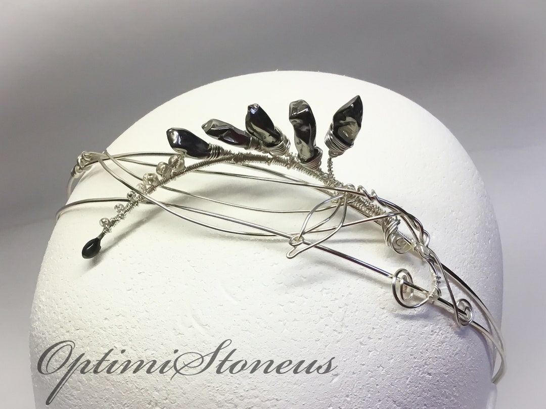 TIARA, CIRCLET, Metal HEADBAND , Stylish Hear Juwelry, Wedding ...
