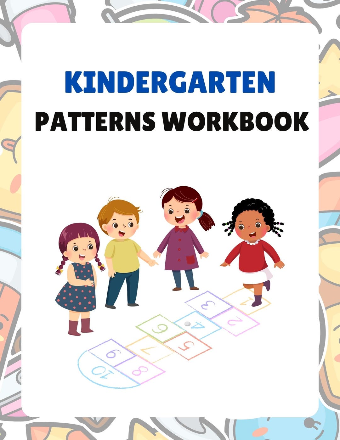 Kindergarten Patterns Workbook Digital Download - Etsy