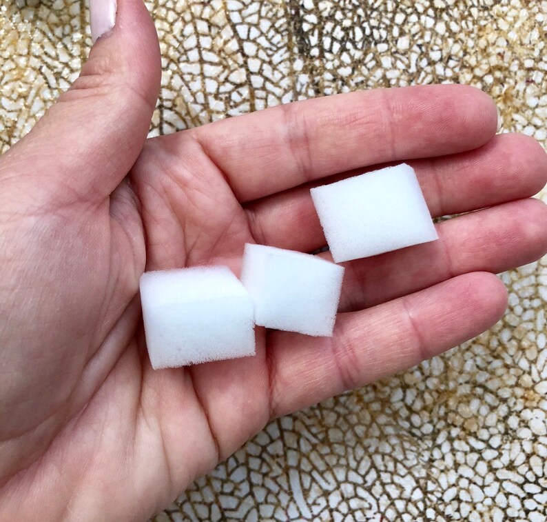 Jelly Cube Sponge for Slime-25 Pieces-slime Supplies-slime Cubes-slime ...
