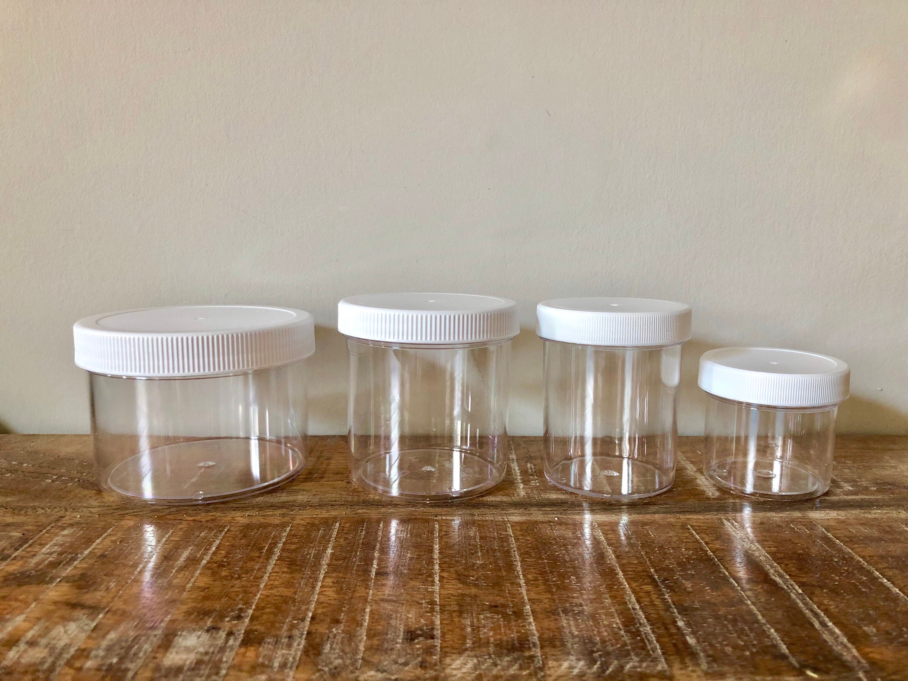 Slime Containers-slime Jar-plastic Container for Slime-screw on ...