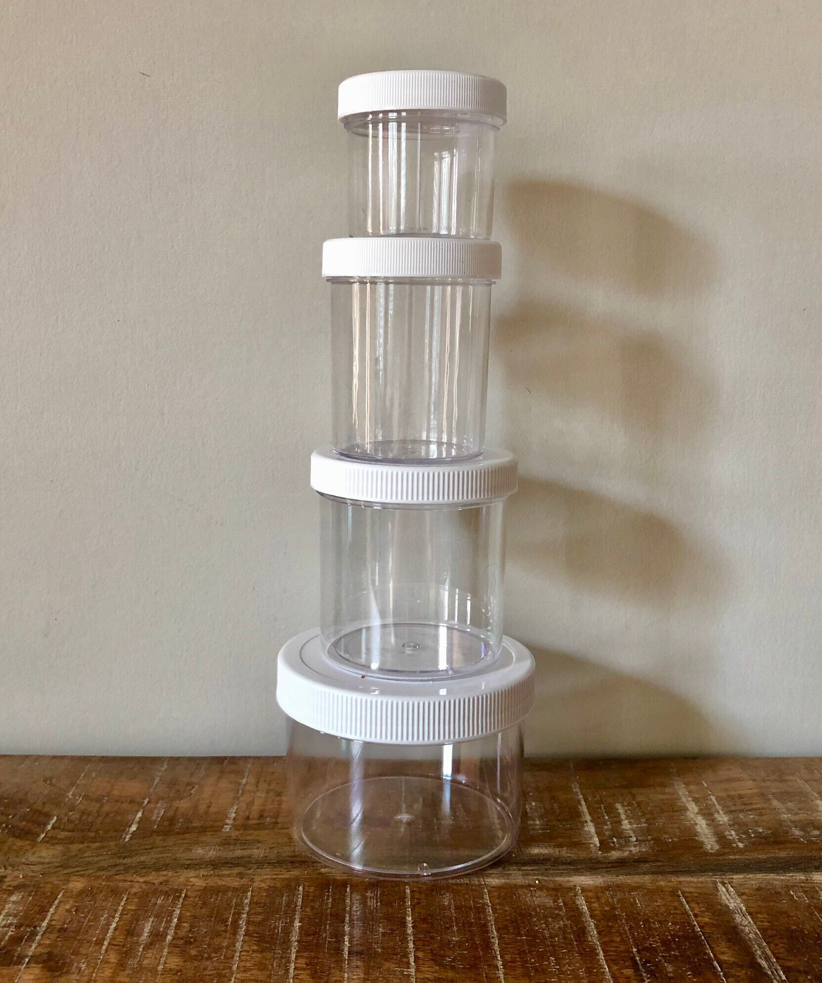 Slime Containers-slime Jar-plastic Container for Slime-screw - Etsy