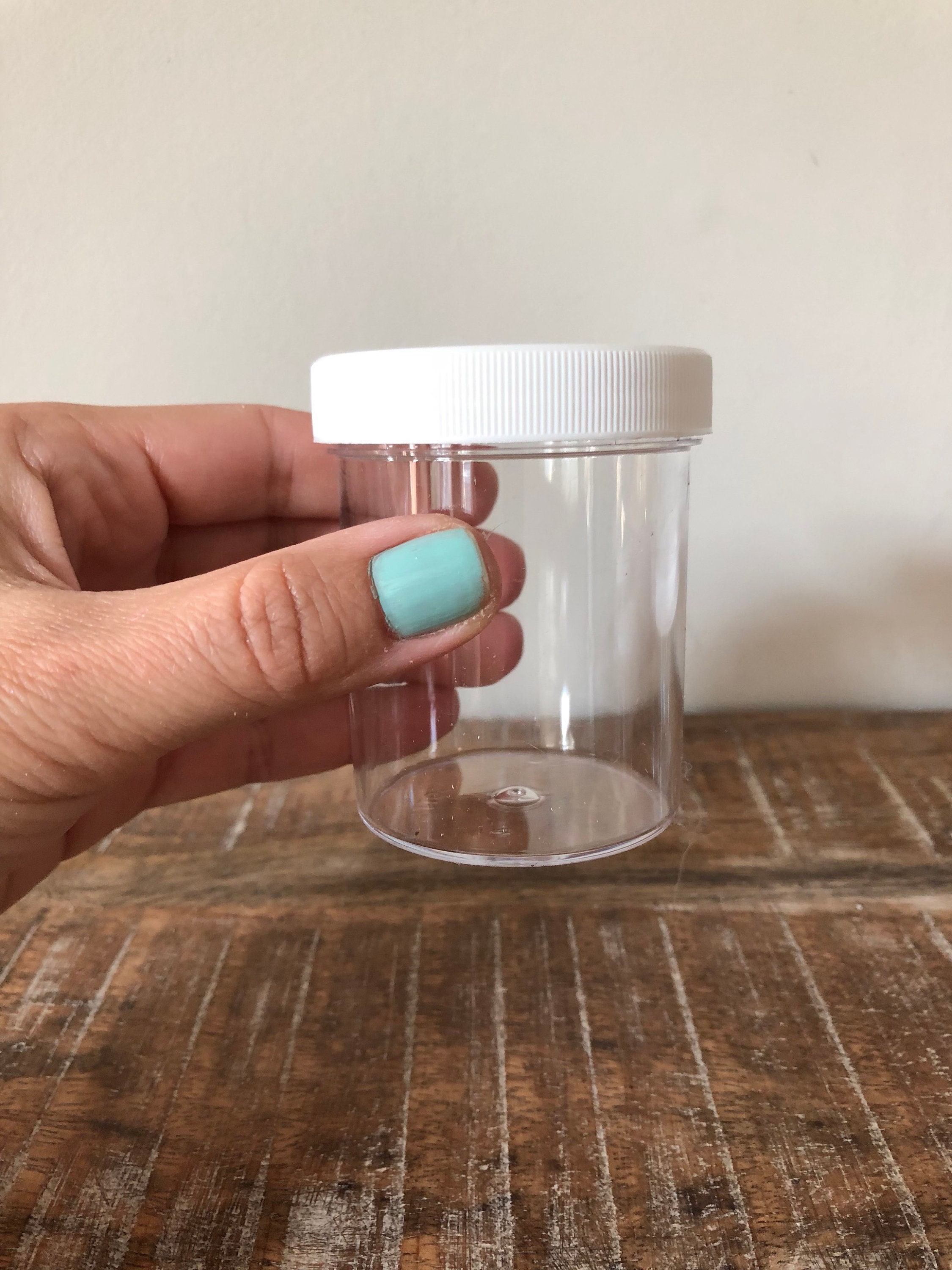 Slime Containers-slime Jar-plastic Container for Slime-screw - Etsy