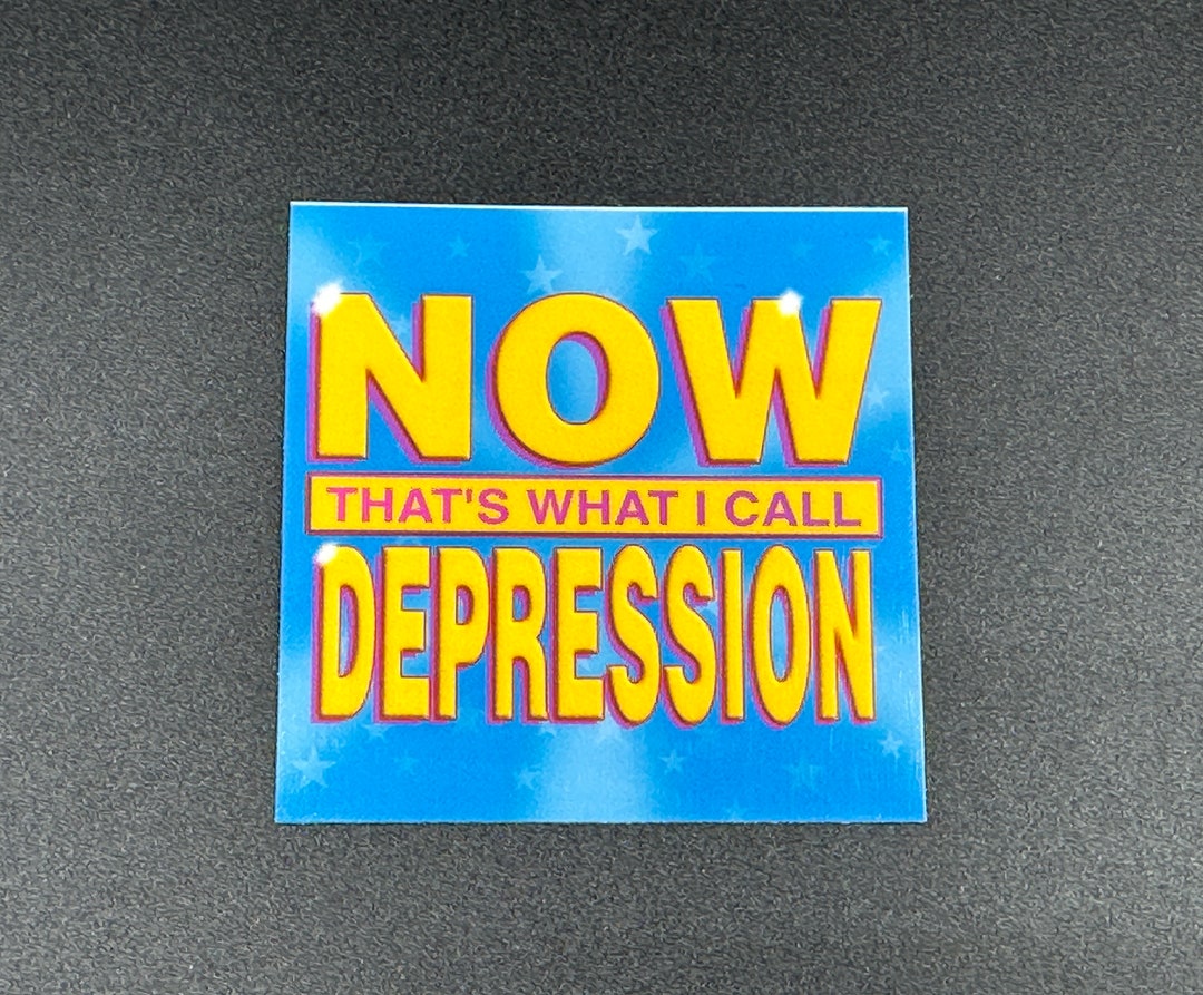 Depression Sticker - Etsy