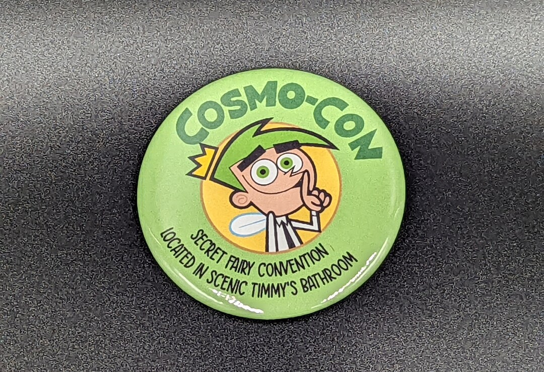 Cosmo Con Button - Etsy