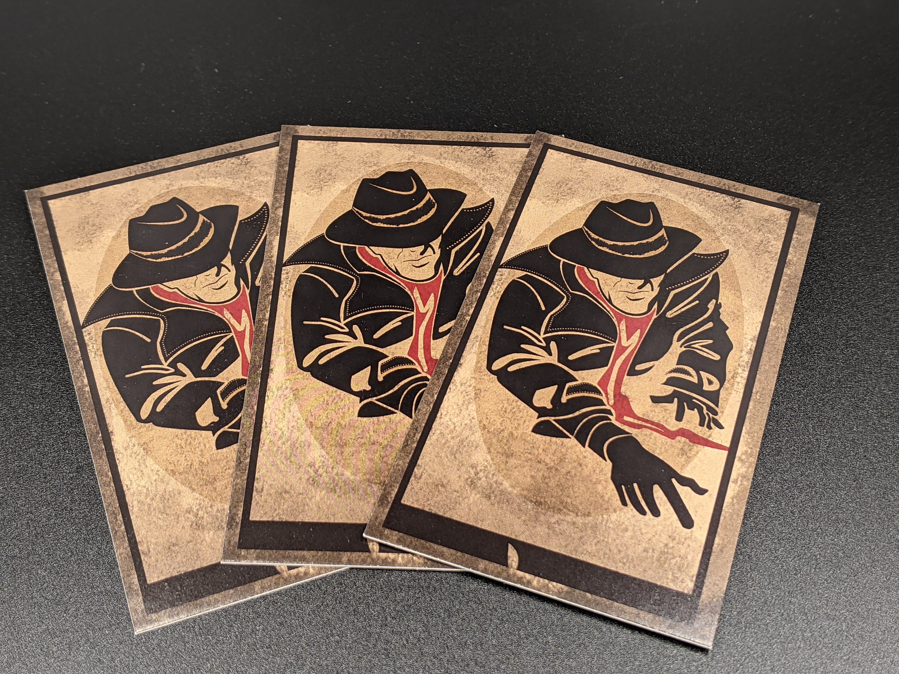 Silver Shroud Calling Card - Etsy