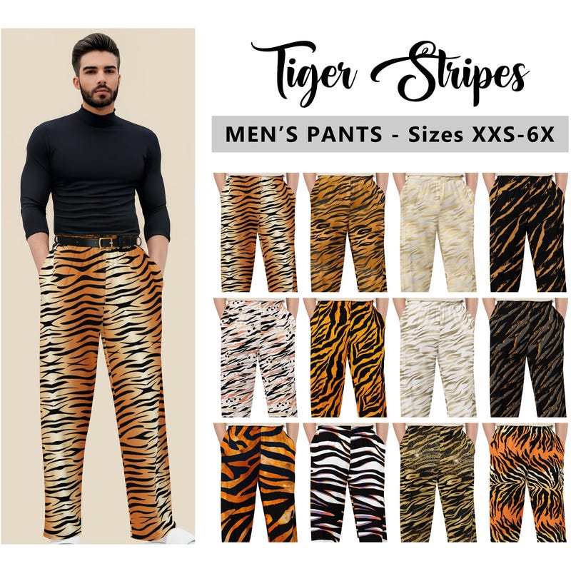 70s Print Pants for Men - Etsy