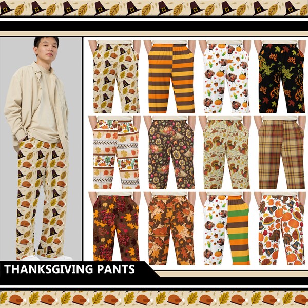 Thanksgiving Pajamas Family - Etsy