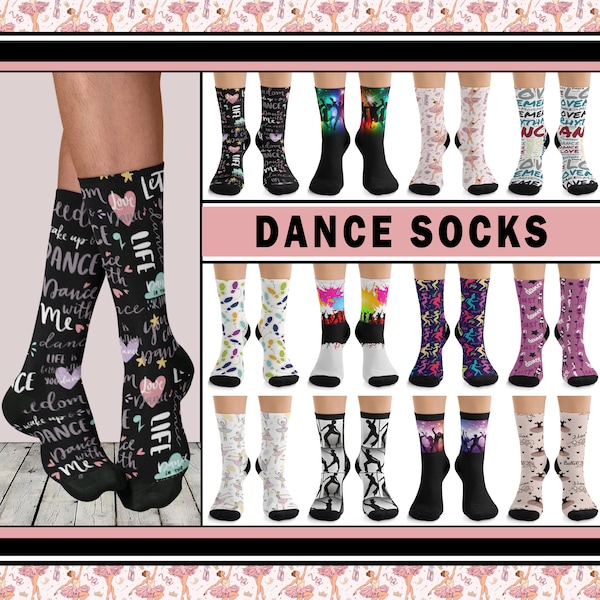 Dance Socks - Etsy
