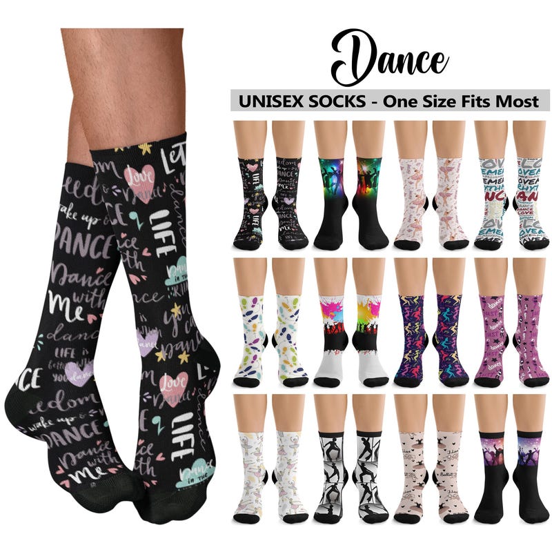 Ballerina Socks - Etsy