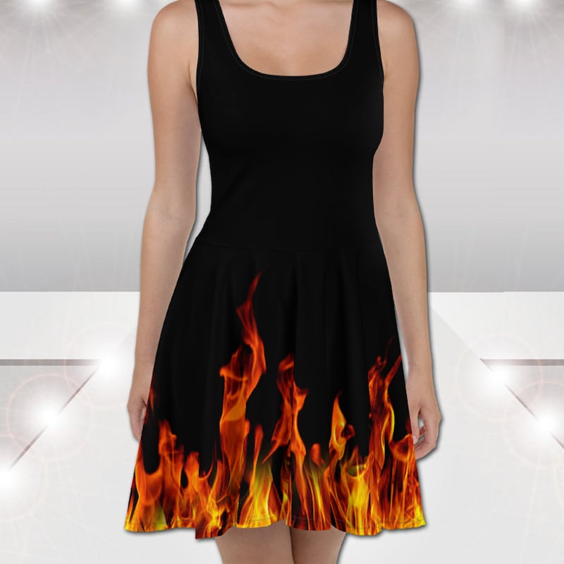 Fire Dress - Etsy