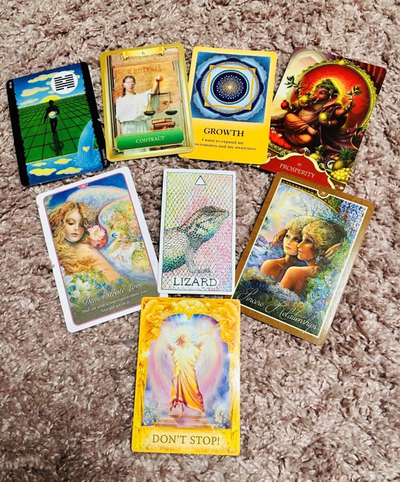 10 Oracle Cards Reading Ancestors Messages for You | Etsy