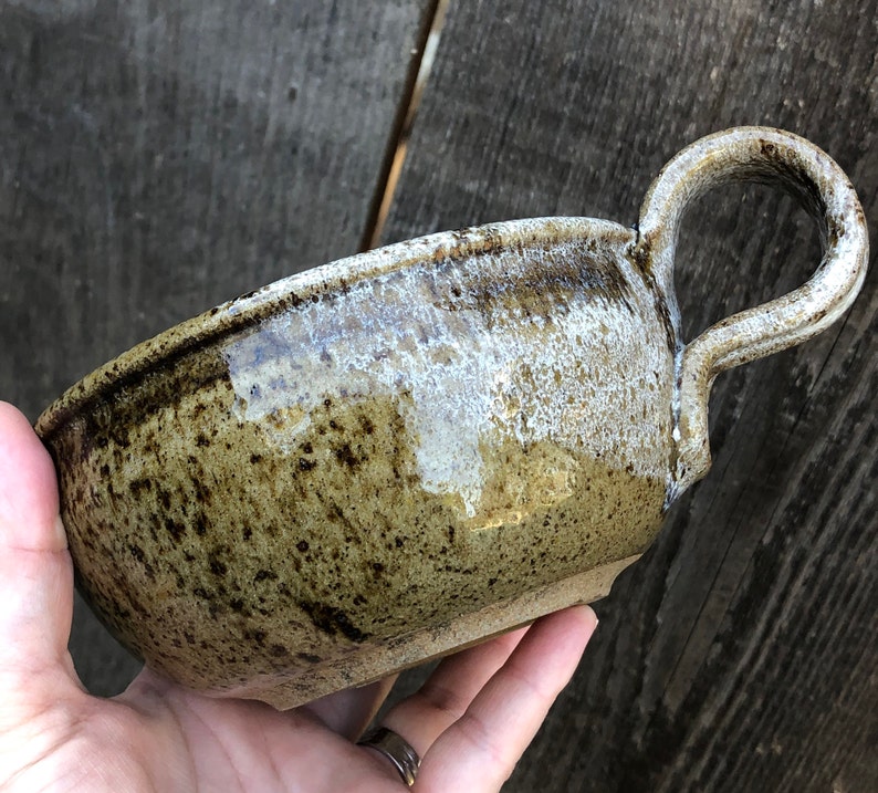 Hand Made Pottery Coffee/tea Cup/mug Signed Studio Pottery | Etsy