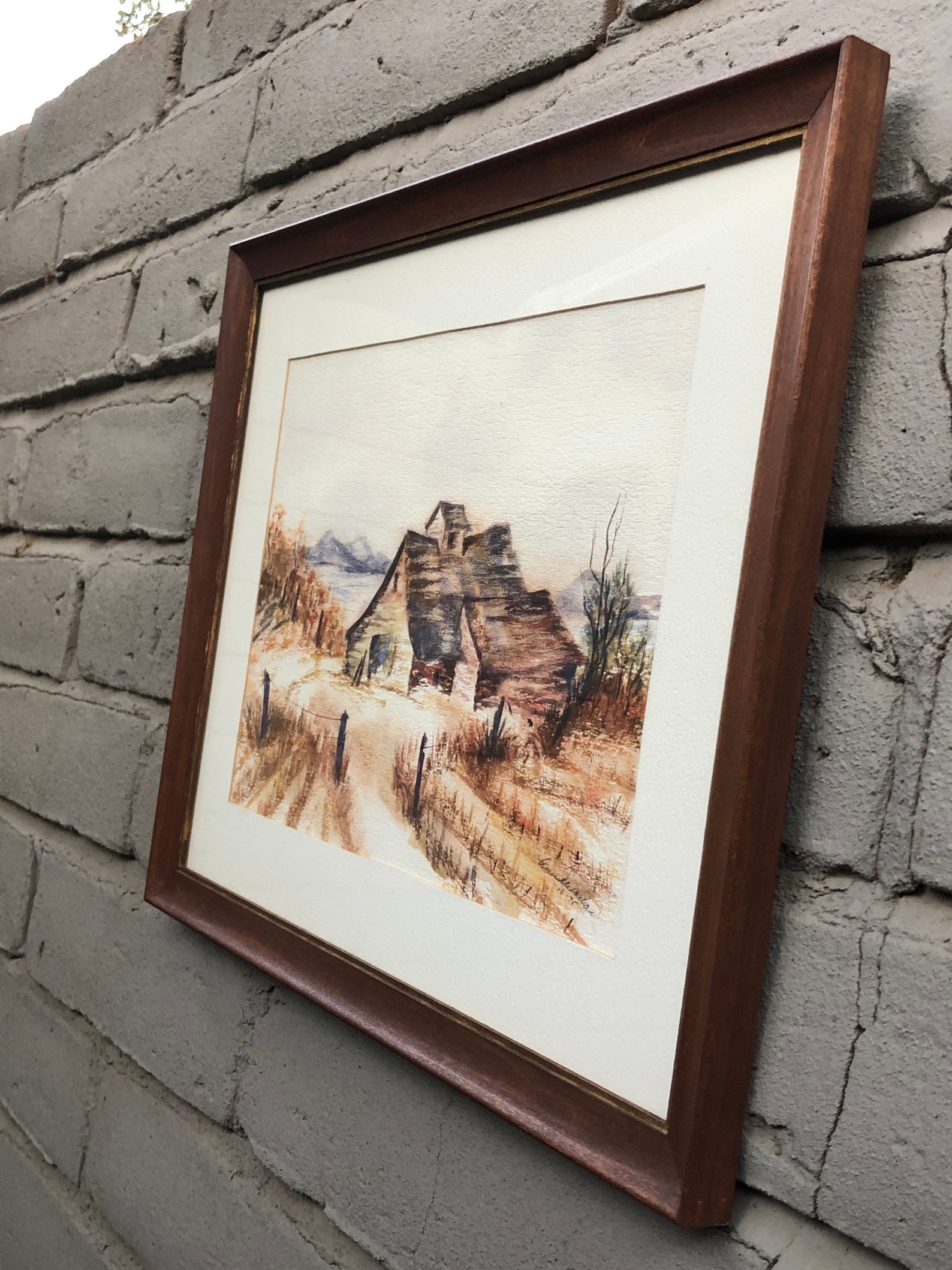 Original Signed Framed Painting / Wall Art / Wall - Etsy