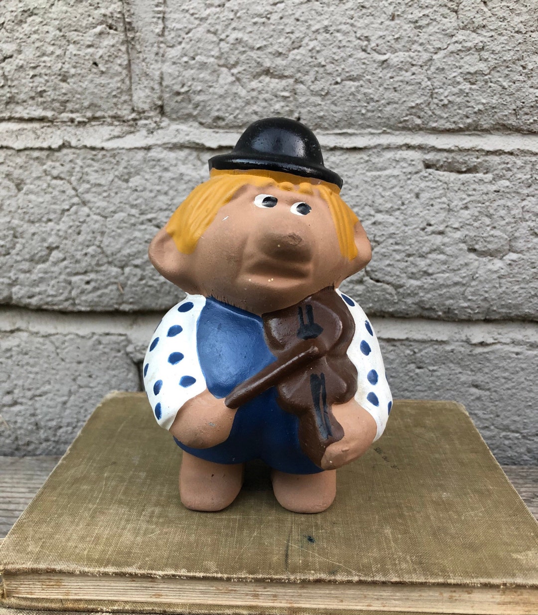 Vintage Swedish Ceramic Troll Figurine by Kurt Nilsson for Deco Keramik ...