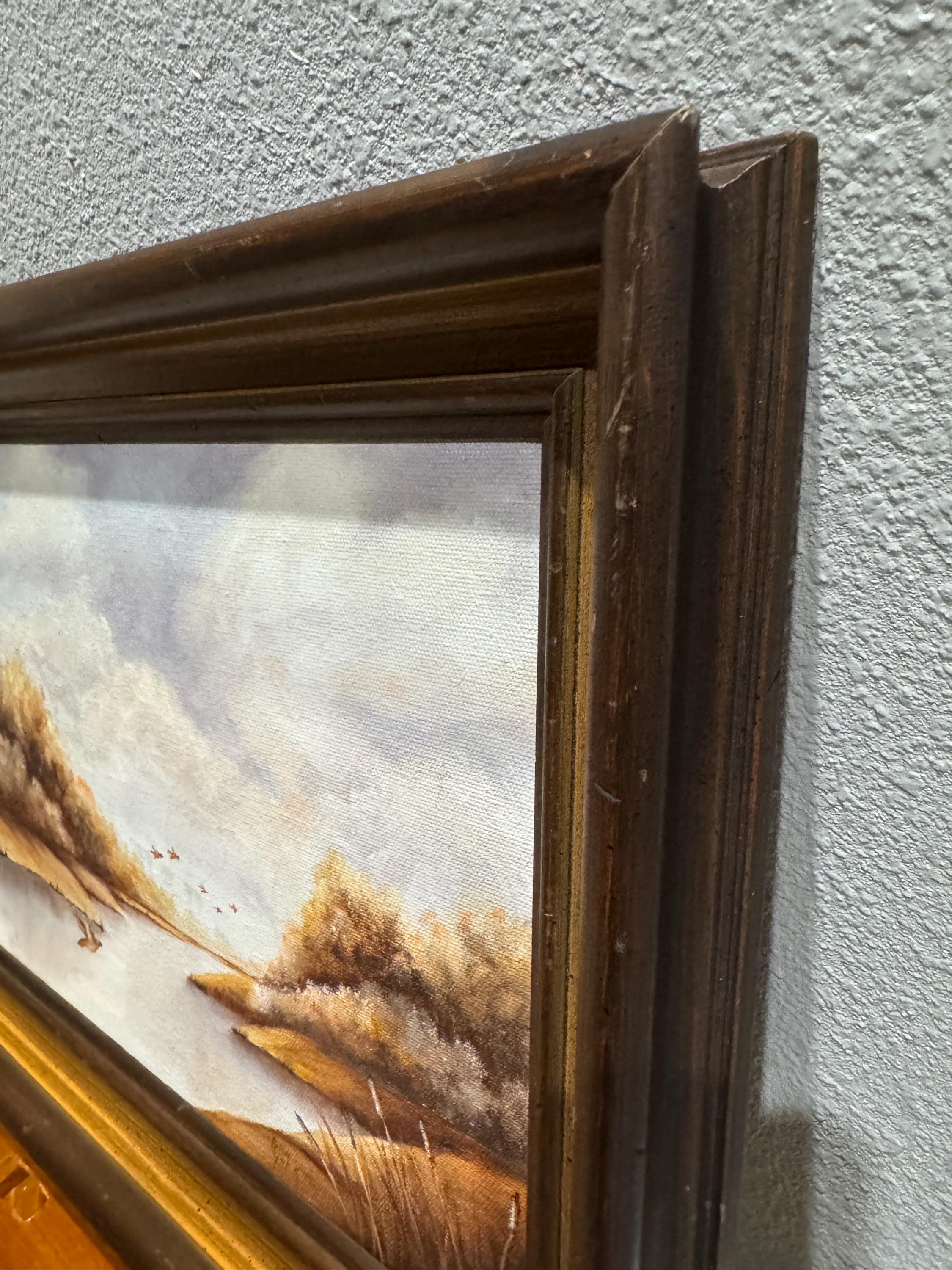 Original Signed Ann York Painting / Wall Art / Wall Hanging - Landscape ...