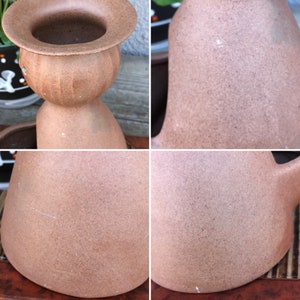 Stoneware Designs West/sdw -california Pottery-clay Gnome/man Candle ...