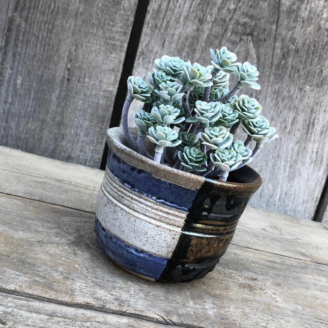 Vintage Ceramic Pottery Planter / Pot / Flower Pot / Succulent Planter ...