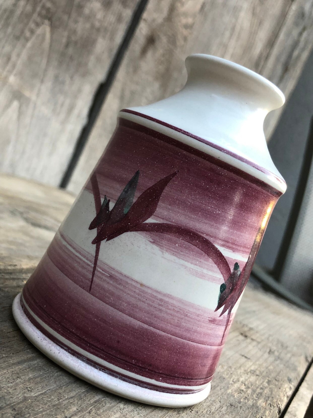 Vintage Ceramic Vase by Ken Foster - Oakhurst Pottery - Californian ...