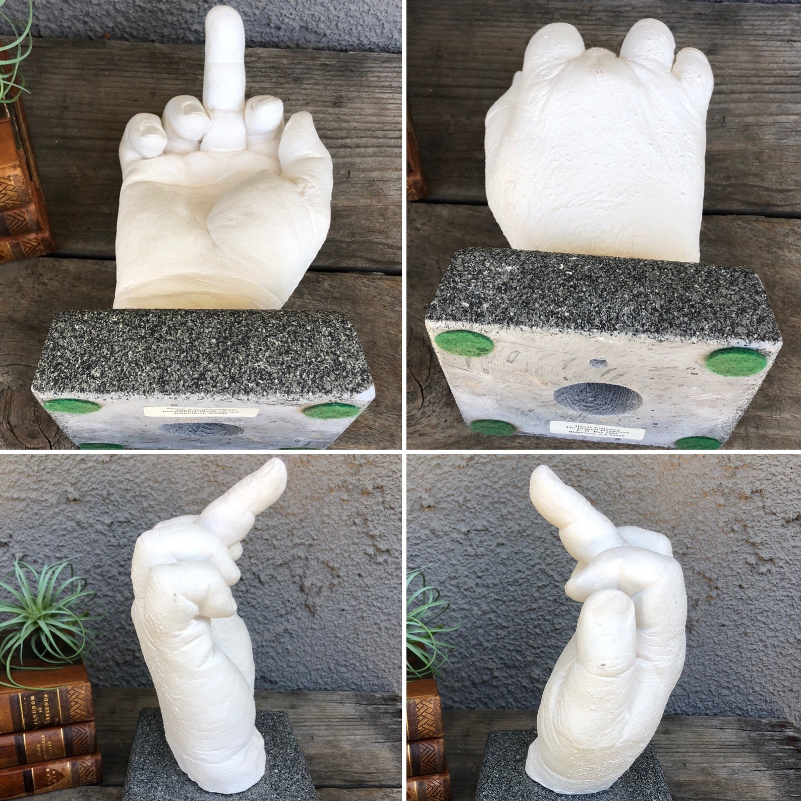 Hand Art Sculpture / Statue Middle Finger Hand Gesture | Etsy