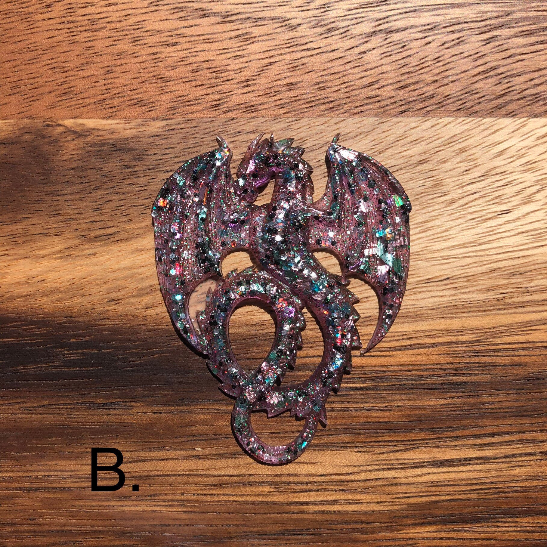 Resin Dragon Trinket / Fantasy Dragon Trinket / Fantasy Home - Etsy