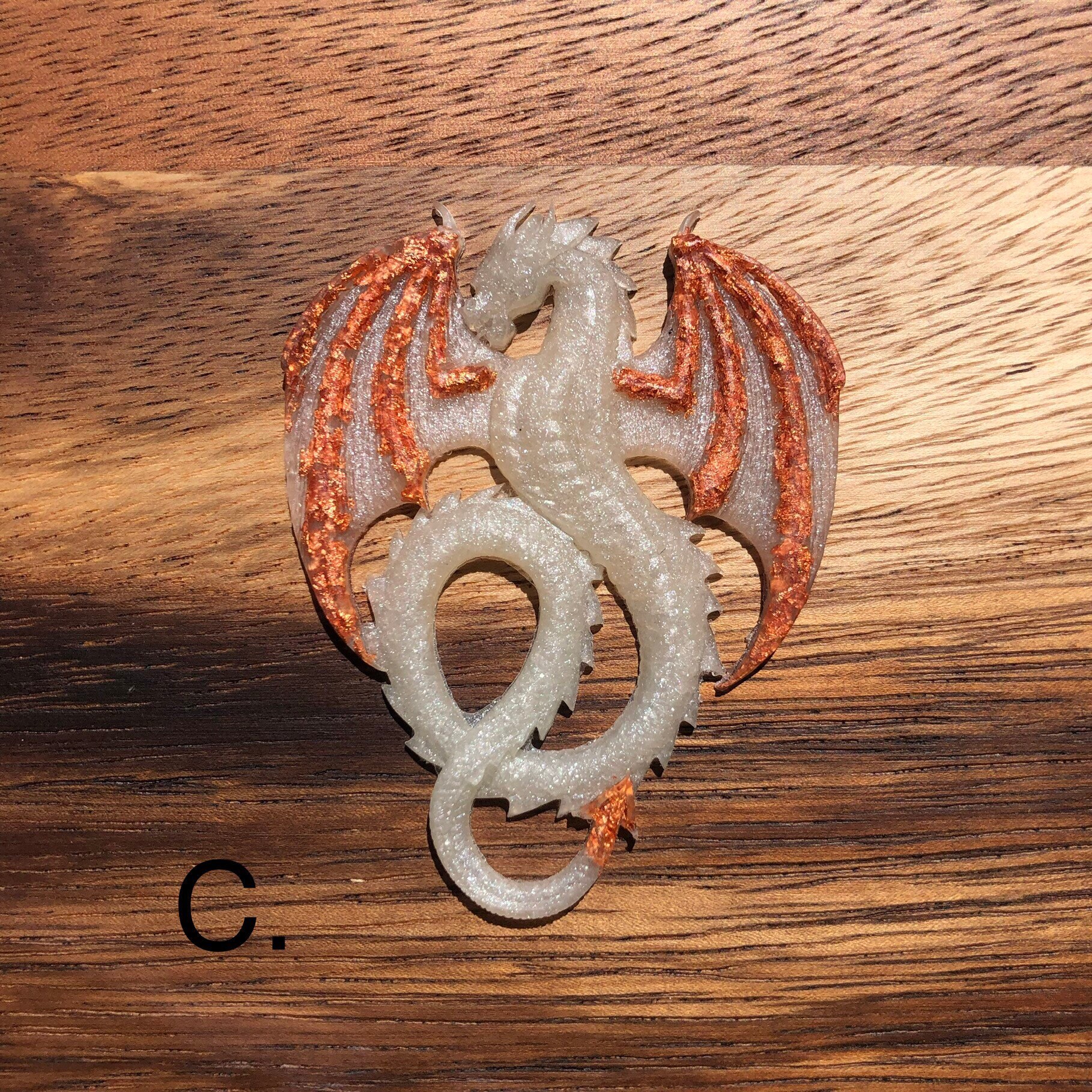 Resin Dragon Trinket / Fantasy Dragon Trinket / Fantasy Home - Etsy