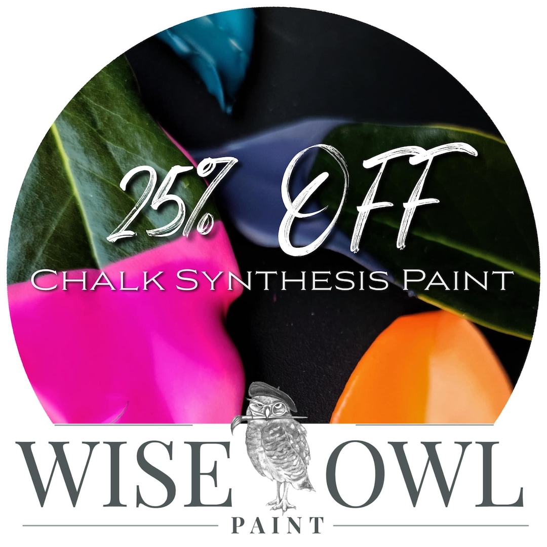 Chalk Synthesis Paint WISE OWL 16oz-32 Oz Eco Friendly Chalk/clay ...