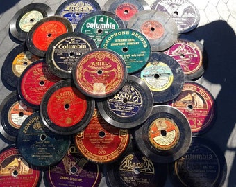 Antique records | Etsy