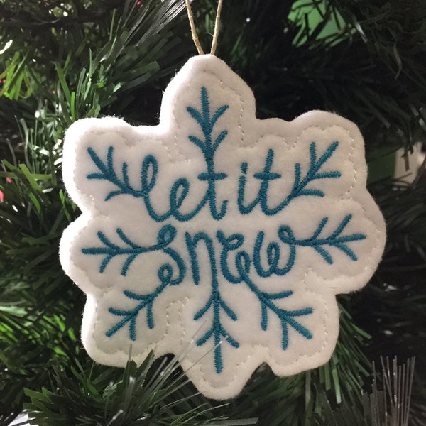 Felt Snowflake - Etsy