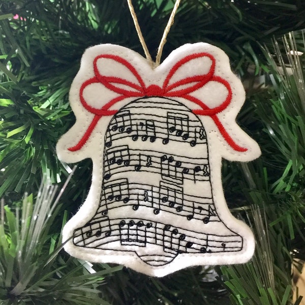 Musical Note Ornament - Etsy