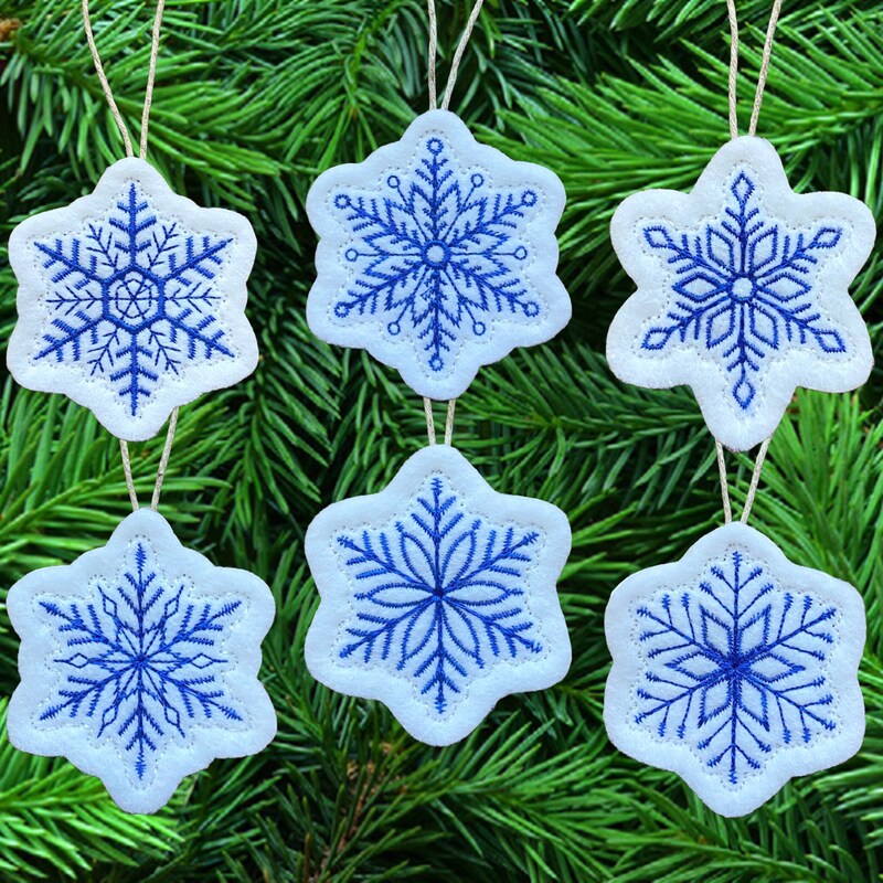 Felt Snowflake - Etsy