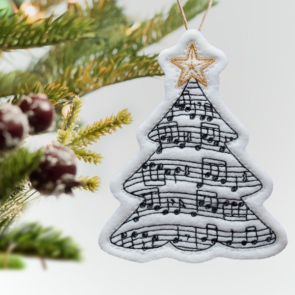 Musical Note Ornament - Etsy