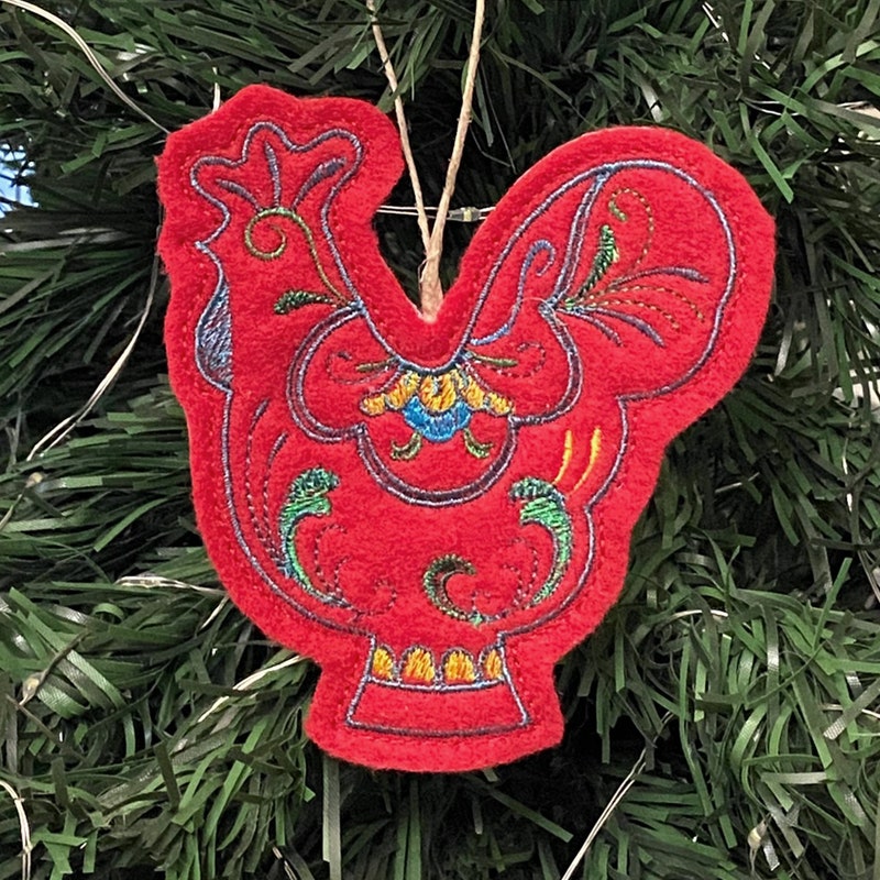 Dala Roosters - Etsy