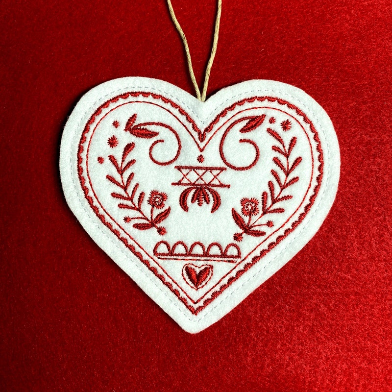 Scandinavian Hearts - Etsy