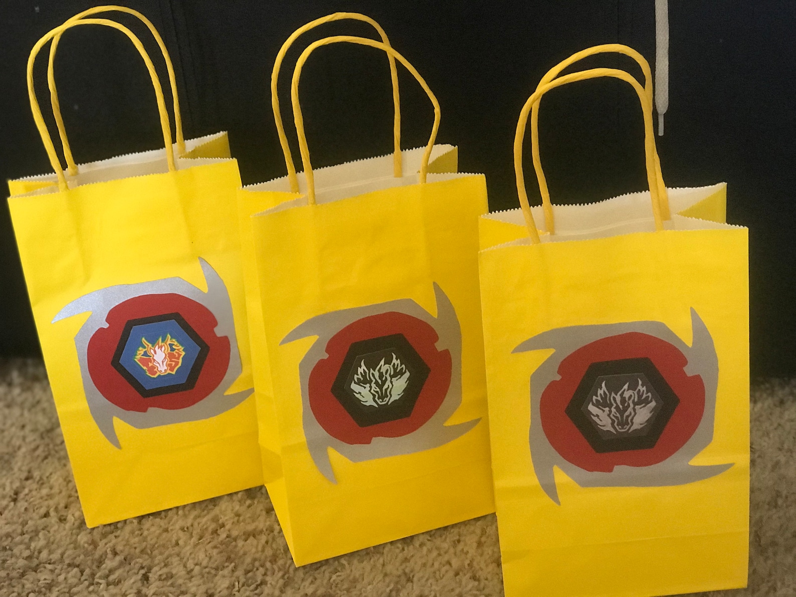 Beyblade Favor Bags, Beyblade Goodie Bags, Beyblade Treat Bags ...