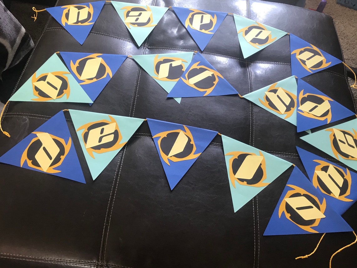 Beyblade Birthday Bannerbeyblade Birthdaybeyblade - Etsy