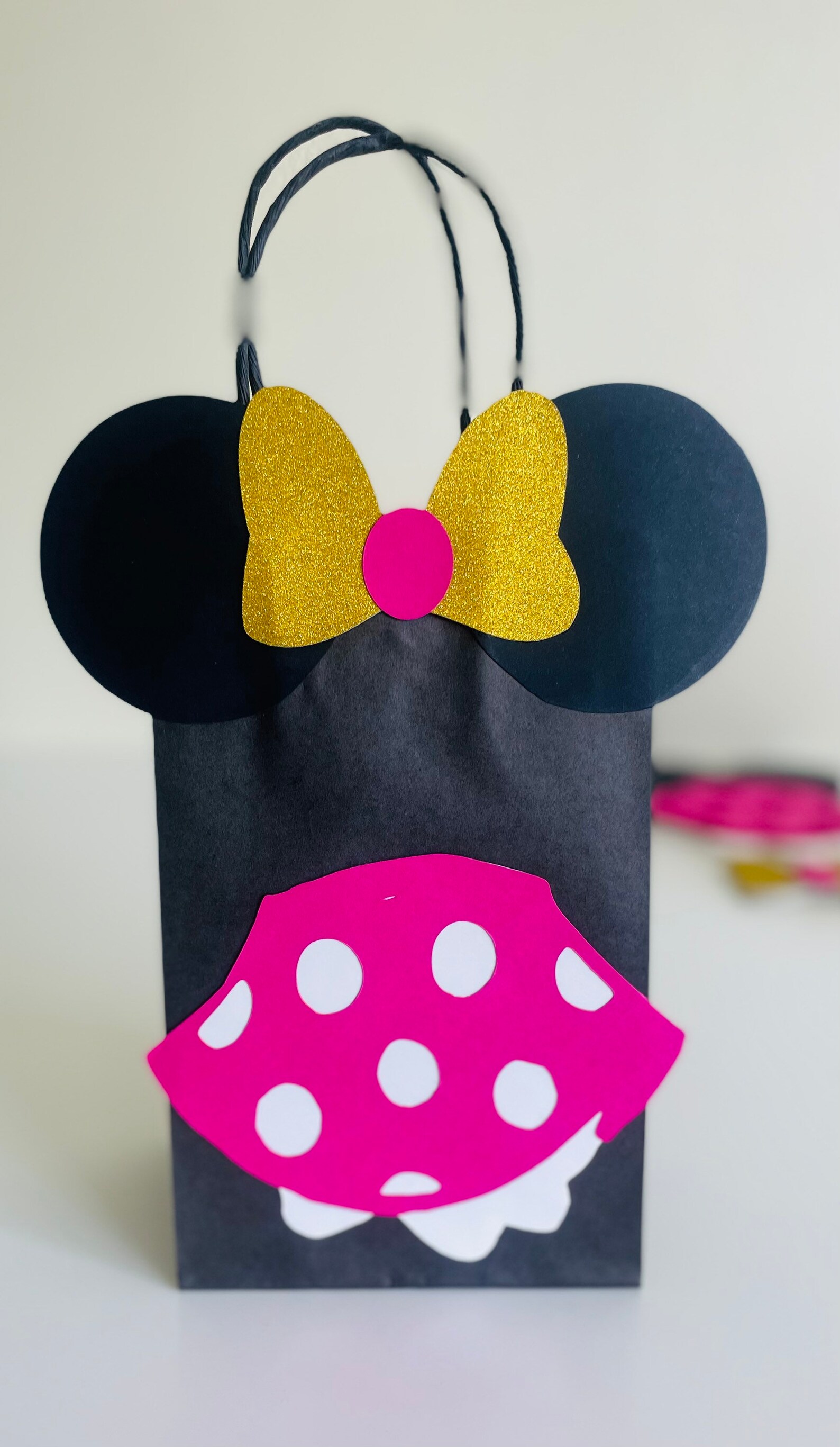 Minnie Mouse Favor Bags Minnie Mouse Goodie Bags Minnie - Etsy