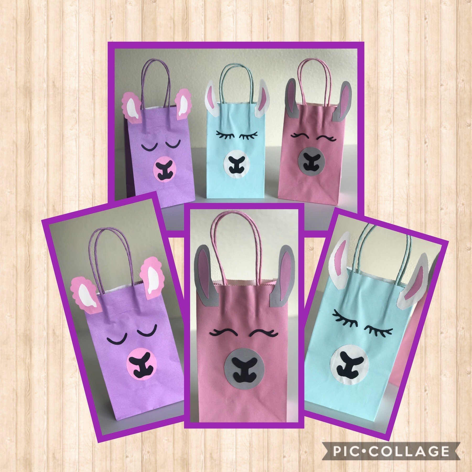Llama Favor Bags,llama Treat Bags,llama Goodie Bags,llama Party Bags ...