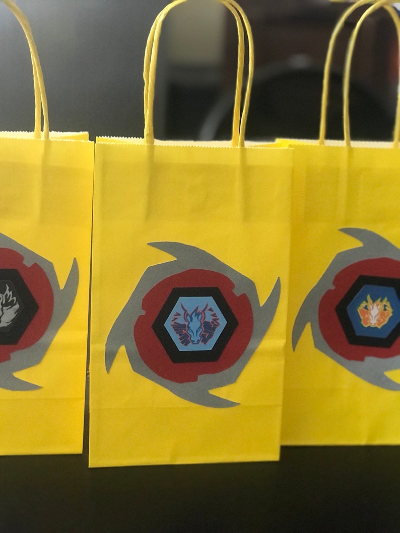 Beyblade Favor Bags, Beyblade Goodie Bags, Beyblade Treat Bags ...