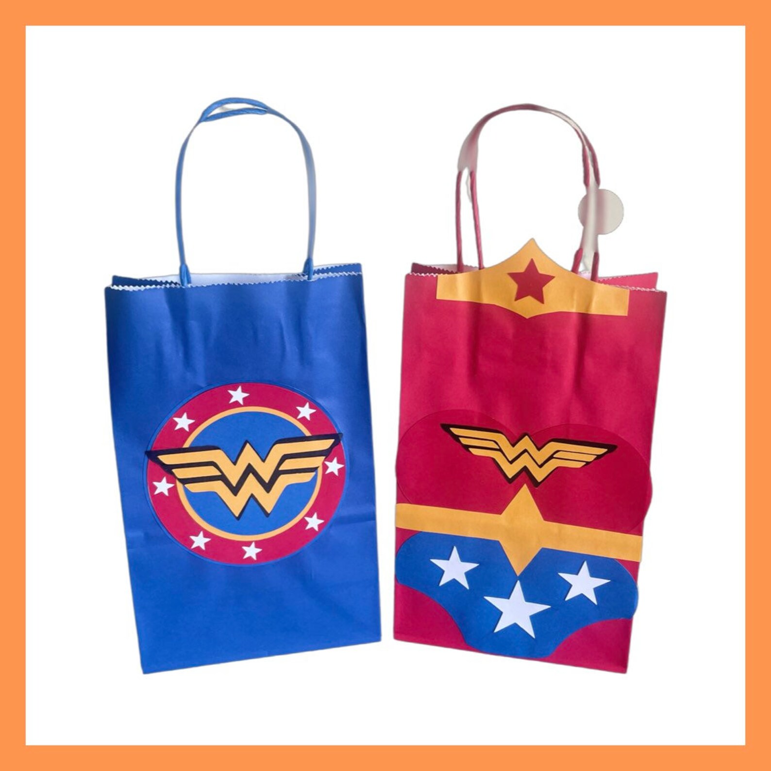 Superhero Favor Bag Superhero Goodie Bag Superhero Party - Etsy